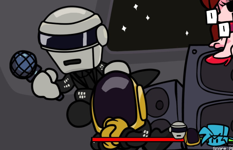 Daft Funk (Skin + Music) Mod for Friday Night Funkin' | FNF Mods