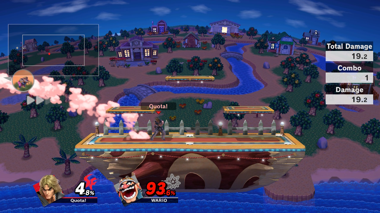 Always Night Smashville Mod for Super Smash Bros. Ultimate | SSBU Mods