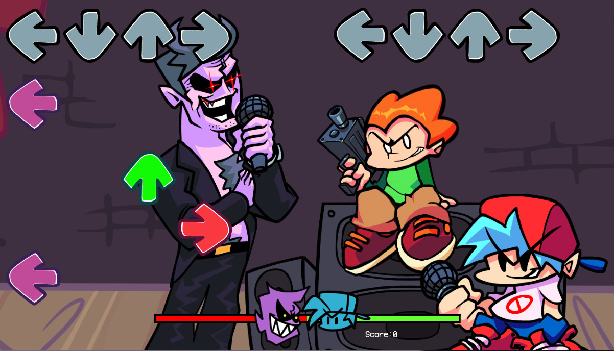 Pico over GF 2 Mod for Friday Night Funkin' | FNF Mods