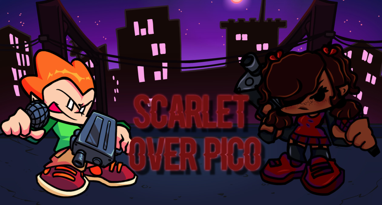 Scarlet Over Pico Mod for Friday Night Funkin' | FNF Mods