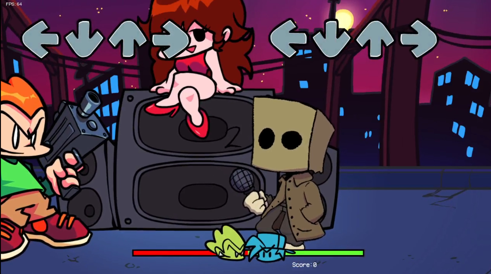 FNF Mono Little Nightmares 2 Mod for Friday Night Funkin' | FNF Mods