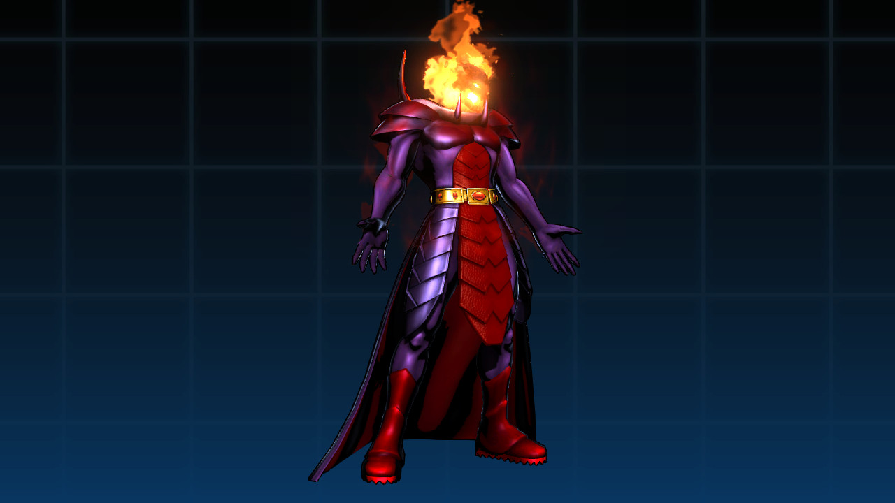 Restored Dormammu Skin Mod for Ultimate Marvel vs Capcom 3 | UMvC3 Mods