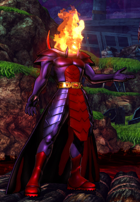 Restored Dormammu Skin Mod for Ultimate Marvel vs Capcom 3 | UMvC3 Mods
