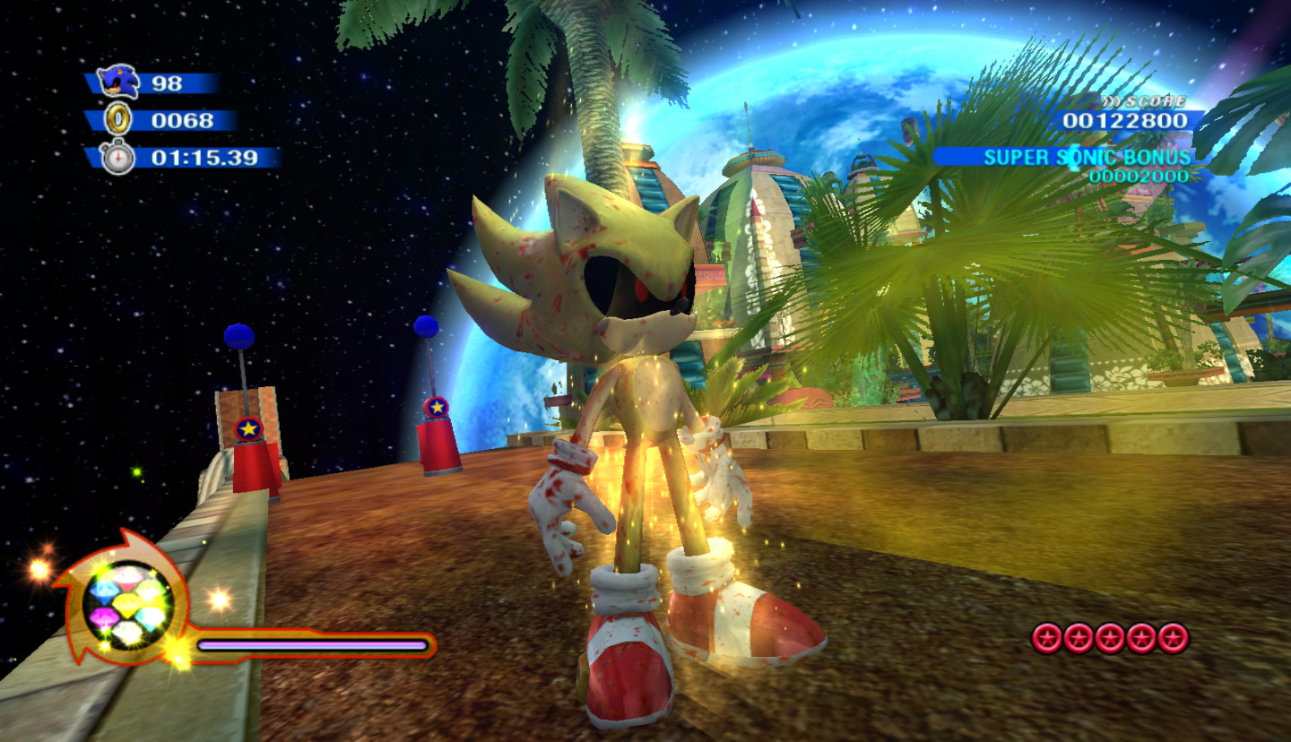 Sonic.exe Colors [Sonic Colors] [Mods]