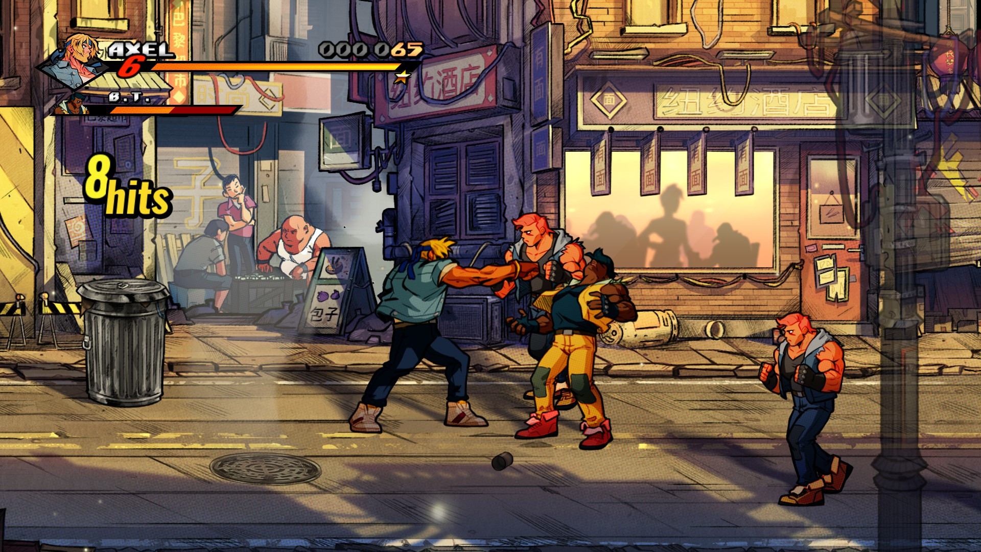 Axel Sans Hobo [Streets of Rage 4] [Mods]