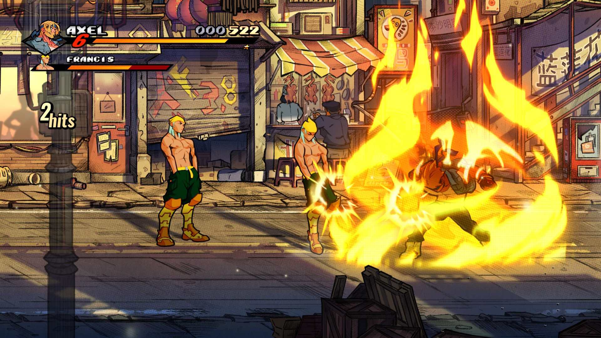 Axel Sans Hobo [Streets of Rage 4] [Mods]