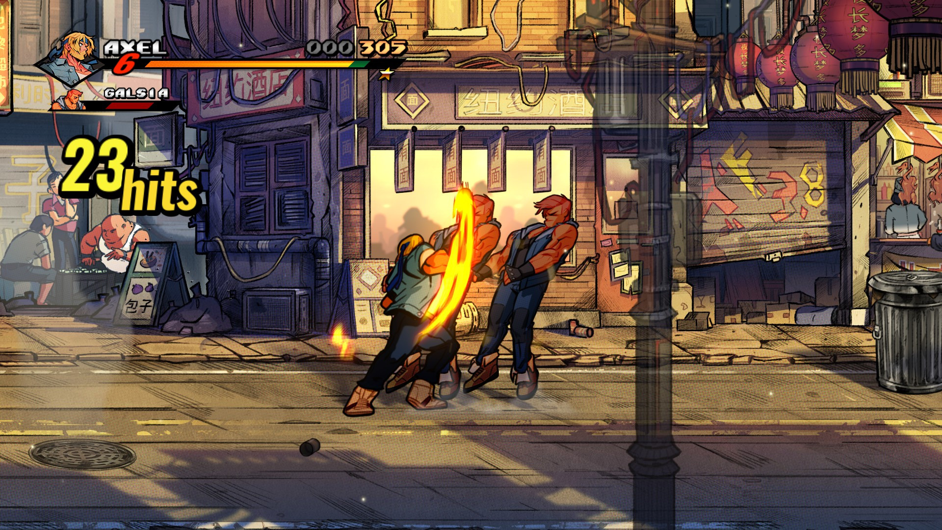 Axel Sans Hobo [Streets of Rage 4] [Mods]