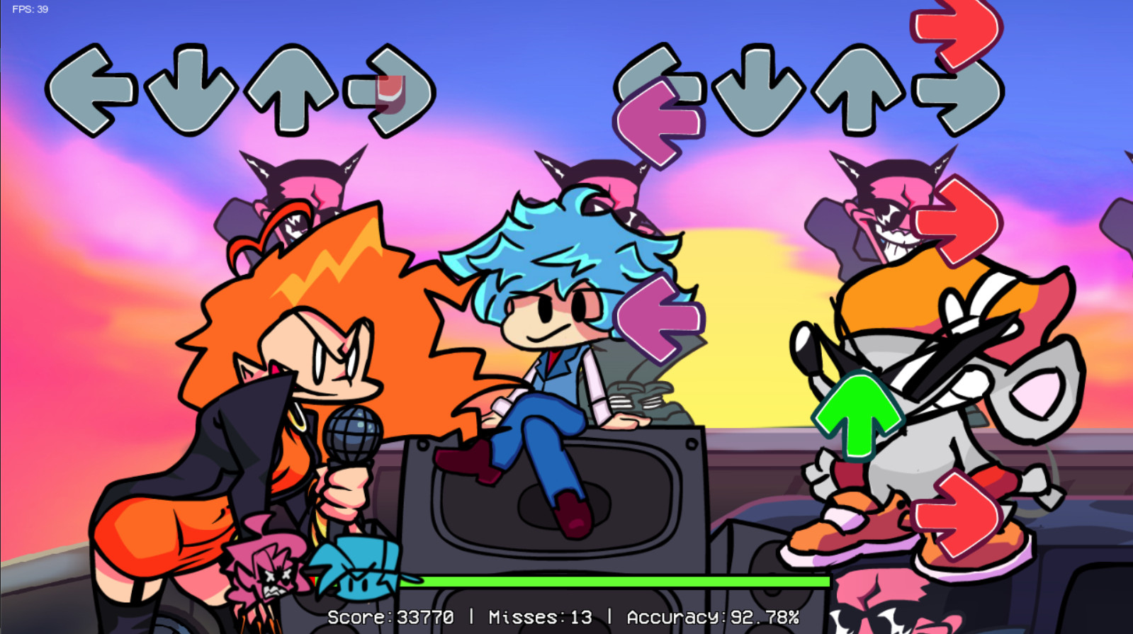 Ritz: Over BF Mod for Friday Night Funkin' | FNF Mods