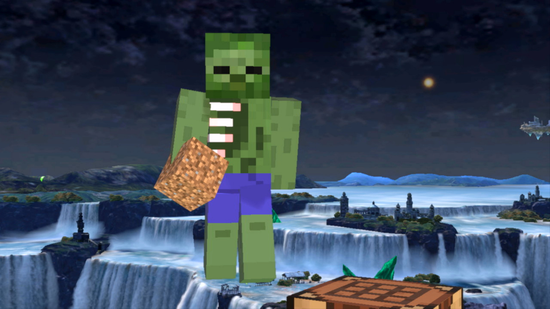 Minecraft Swimming Skin Pack [Super Smash Bros. Ultimate] [Mods]