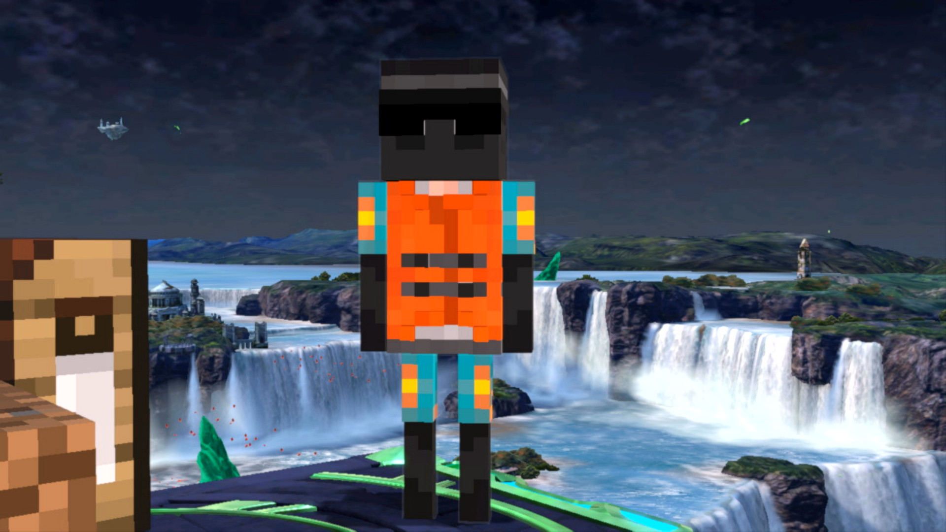 Minecraft Swimming Skin Pack [Super Smash Bros. Ultimate] [Mods]