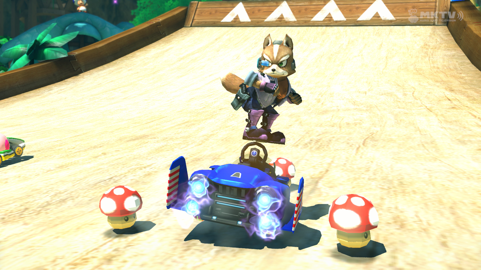 Fox McCloud in MK8 Mod for Mario Kart 8 | MK8 Mods