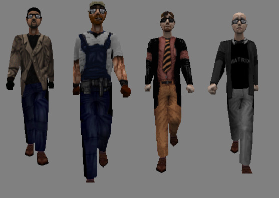 old scientists models pack Mod for Half-Life | HL Mods