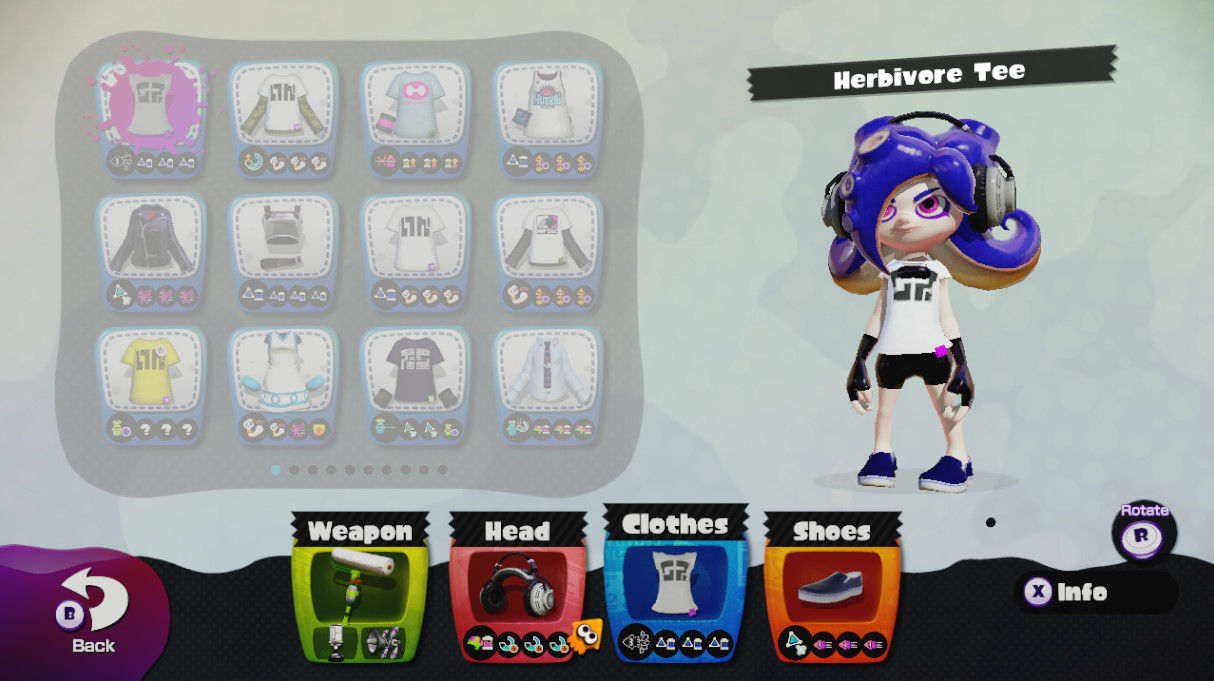 e3 (invisible) gear [Splatoon] [Mods]