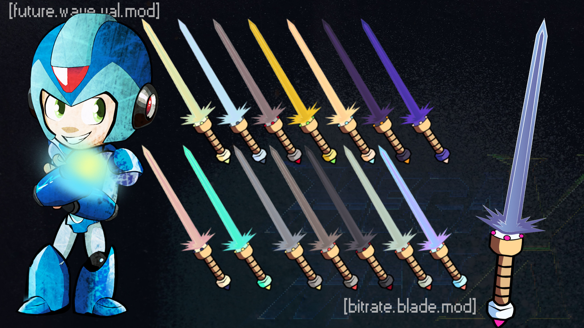 Mega Man X Progression Skin [future.wave.val.mod] Mod for Brawlhalla ...