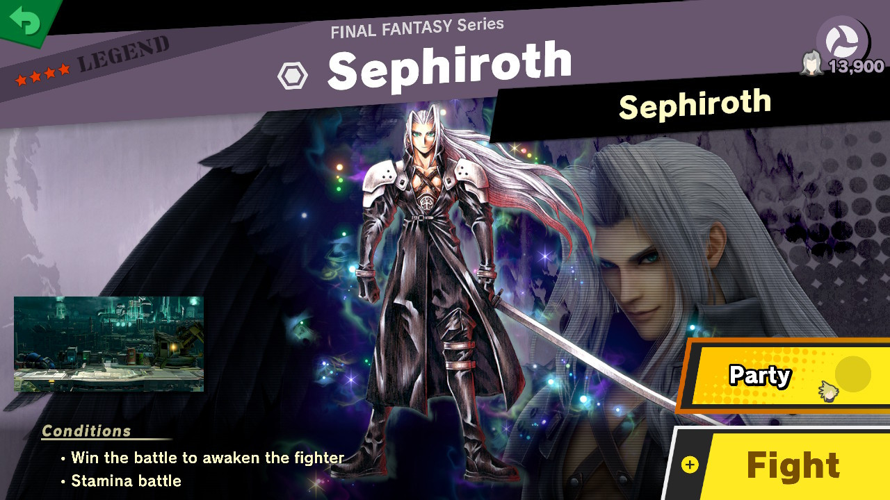 Sephiroth Challenge Returns Mod for Super Smash Bros. Ultimate | SSBU Mods