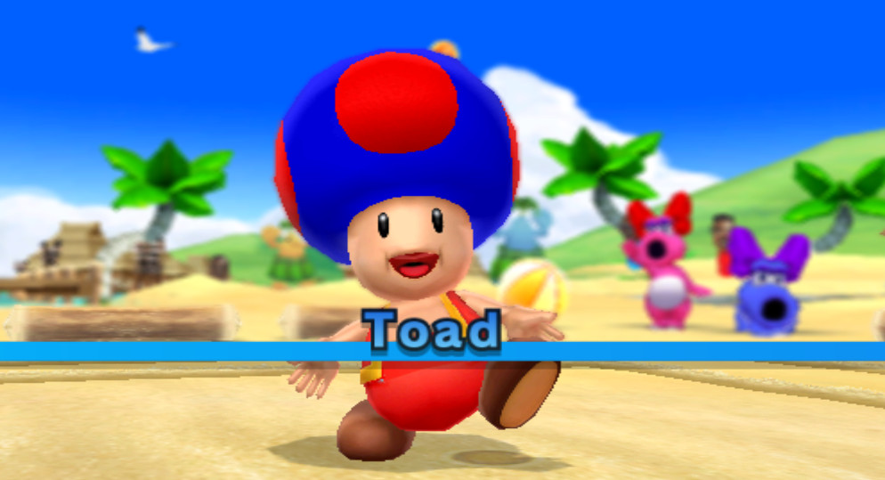 Fire Toad Mod for Mario Sports Mix | MSM Mods