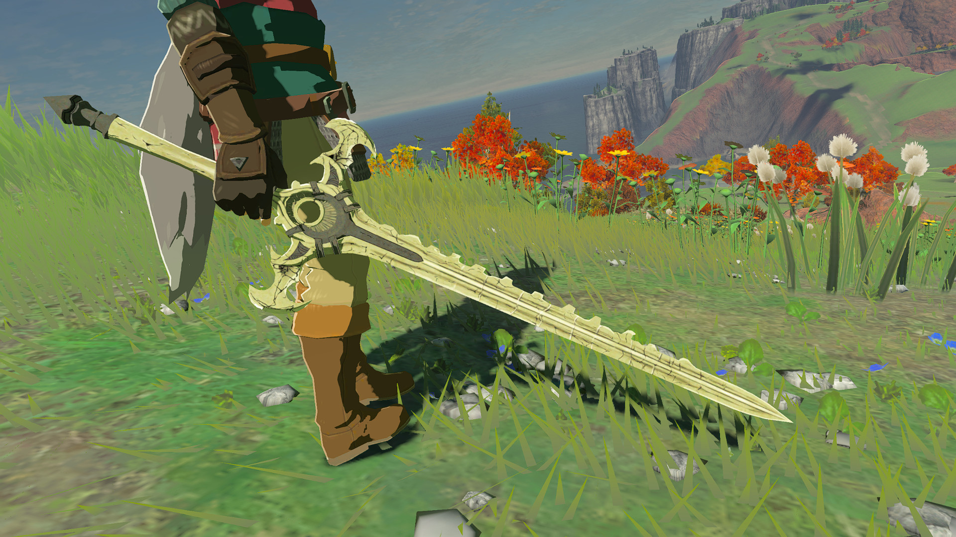 Sword of the Creator Mod for The Legend of Zelda: Breath of the Wild (WiiU) | BotW Mods