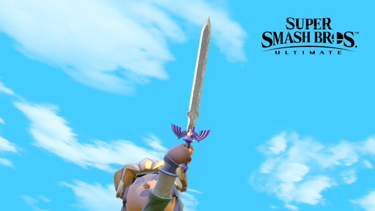 Master Sword & Hylian Shield Mod for Super Smash Bros. Ultimate | SSBU Mods