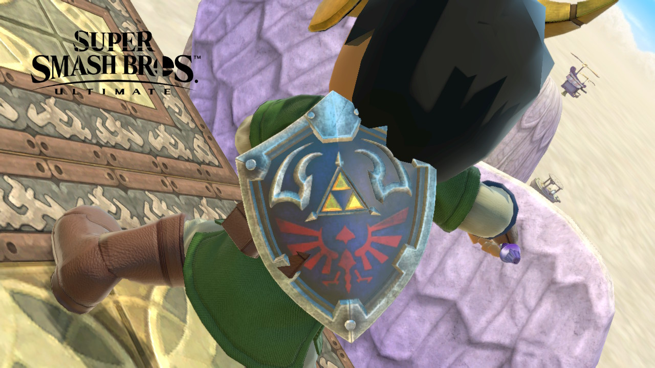 Master Sword & Hylian Shield Mod for Super Smash Bros. Ultimate | SSBU Mods