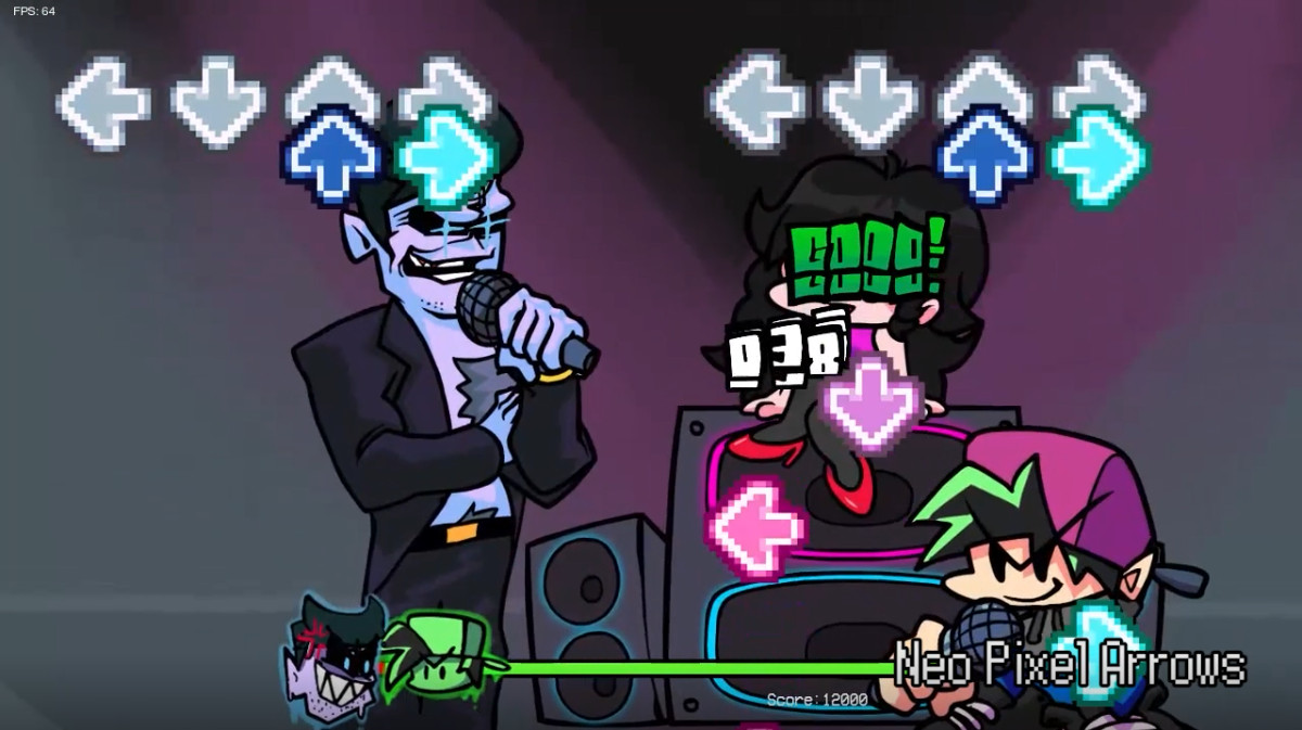 Pixel Arrow Package (Noteskins) Mod for Friday Night Funkin' | FNF Mods