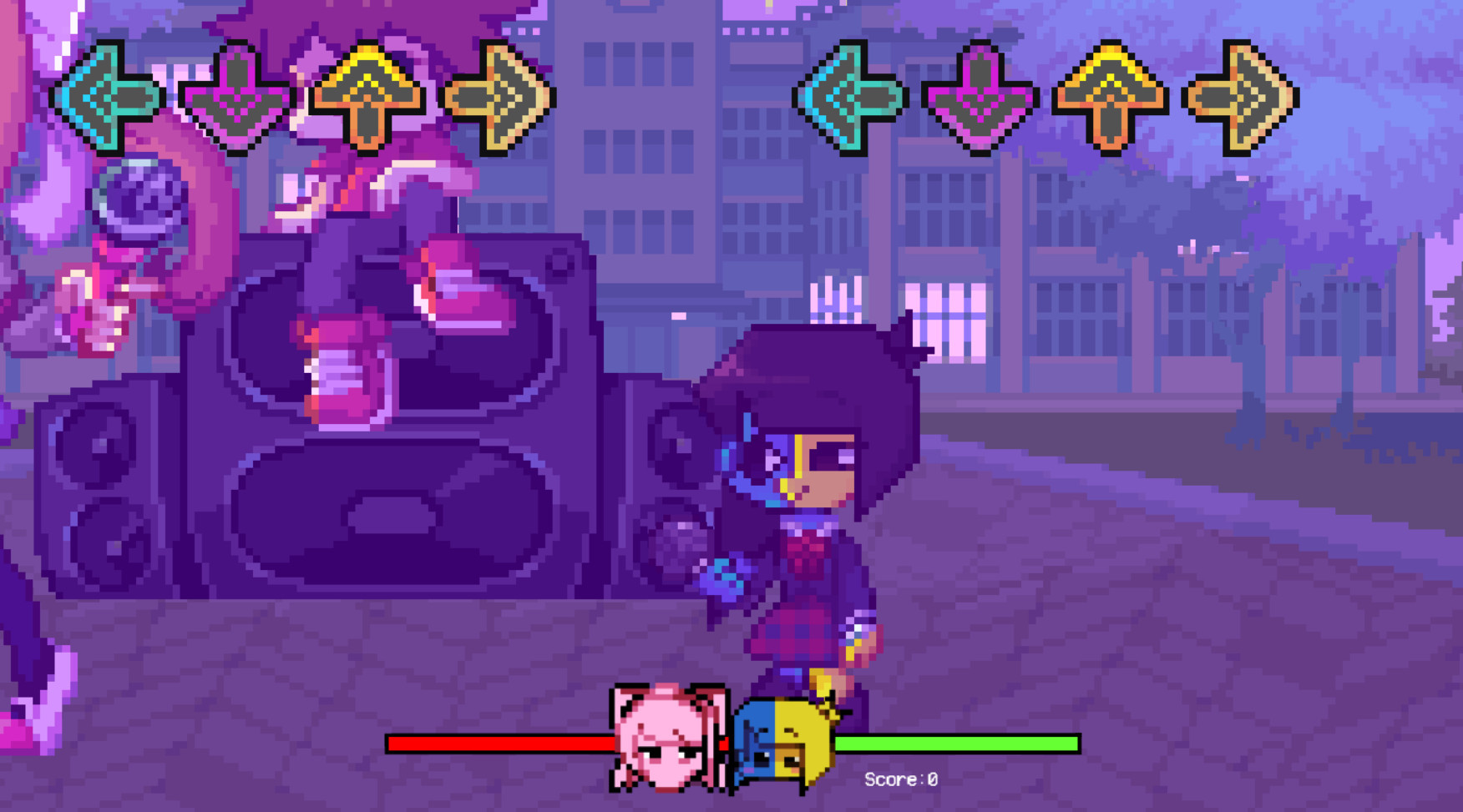 DDR Custom Notes for Week 6 Mod for Friday Night Funkin' | FNF Mods