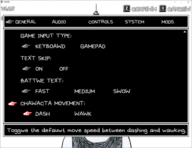 Uwu Overhaul Mod for OMORI | OMORI Mods