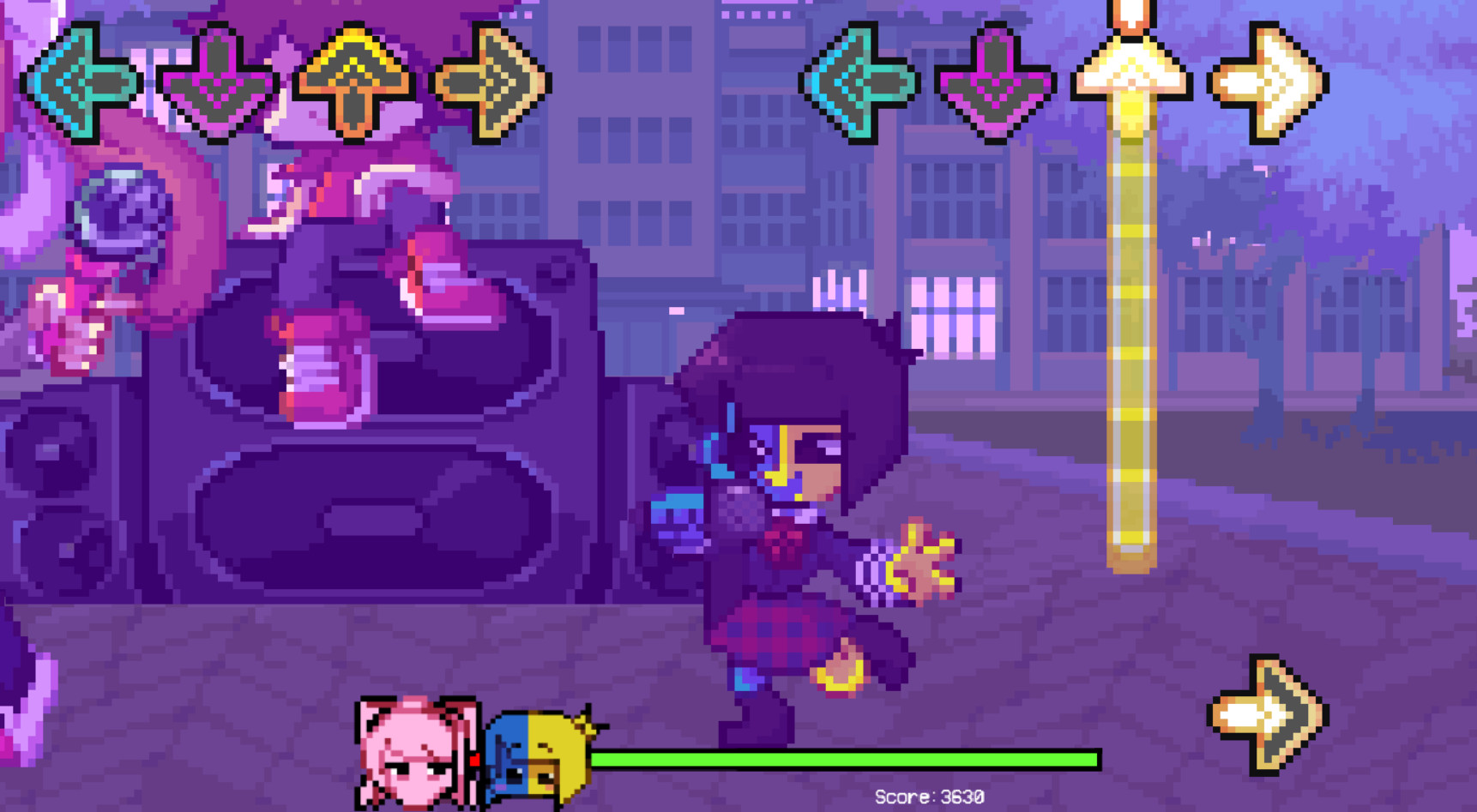 DDR Custom Notes for Week 6 Mod for Friday Night Funkin' | FNF Mods