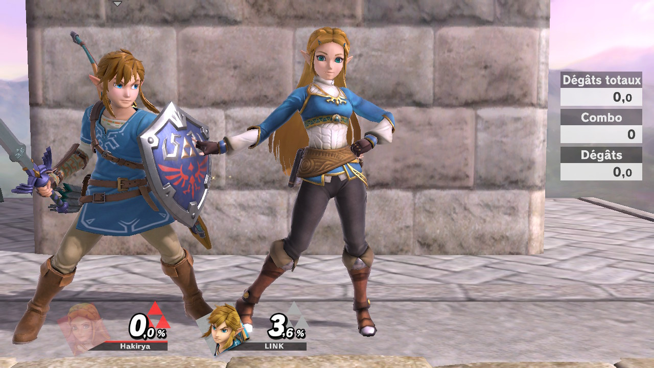 Breath of the Wild Zelda + Sequel Champion [Super Smash Bros. Ultimate ...