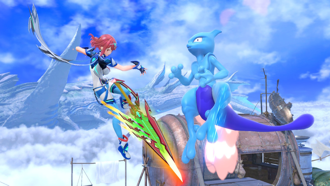 Truly Censored Pyra Mod for Super Smash Bros. Ultimate | SSBU Mods