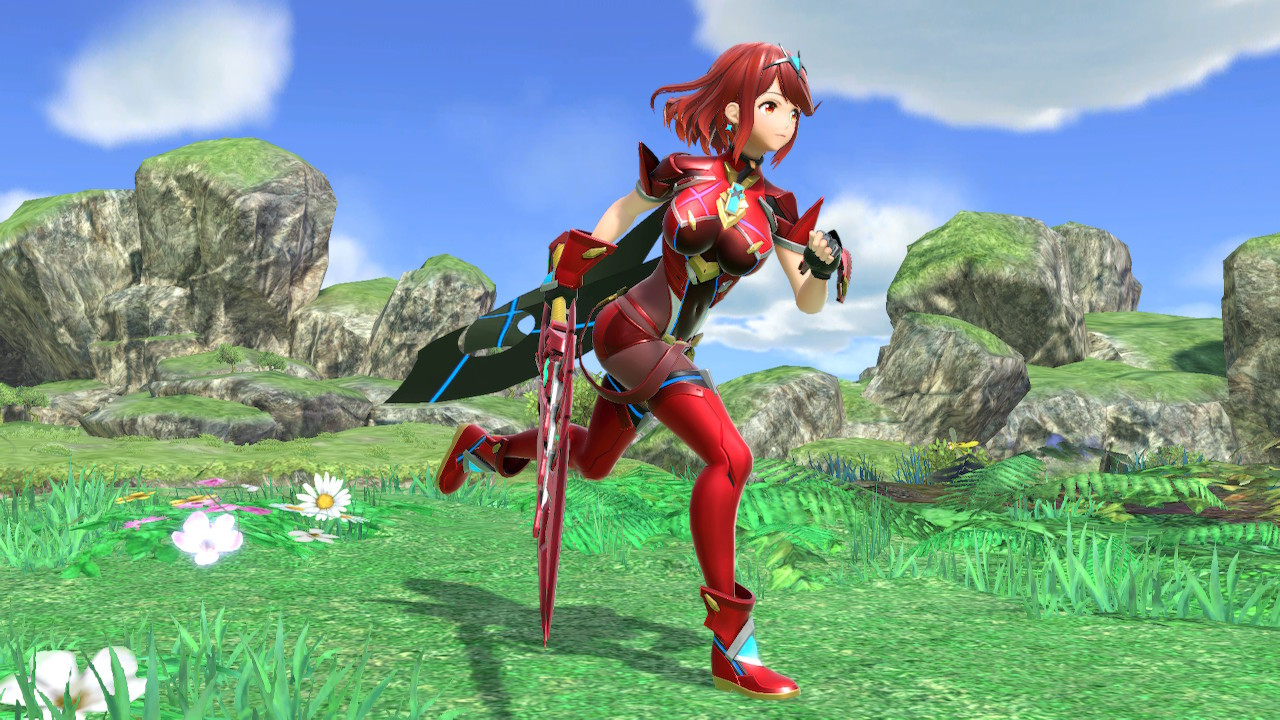 Truly Censored Pyra Mod for Super Smash Bros. Ultimate | SSBU Mods