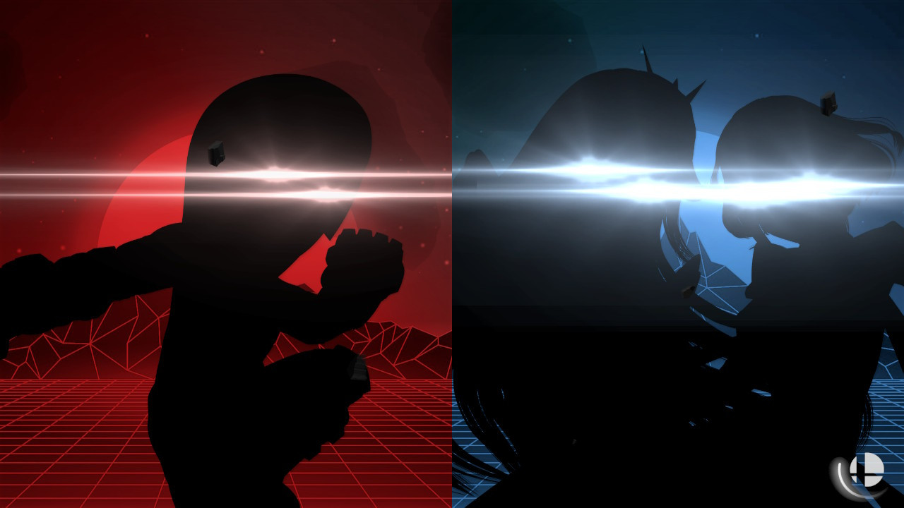 Vaporwave Matchup Screen Mod for Super Smash Bros. Ultimate | SSBU Mods