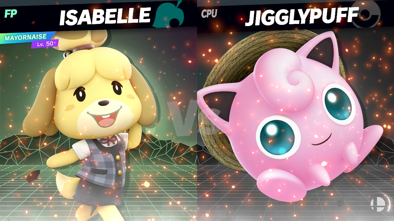 Vaporwave Matchup Screen Mod for Super Smash Bros. Ultimate | SSBU Mods