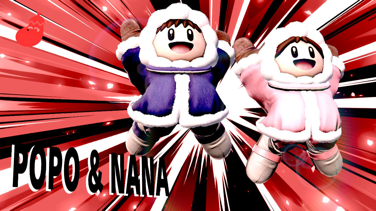 Popo & Nana Nameplates Mod for Super Smash Bros. Ultimate | SSBU Mods