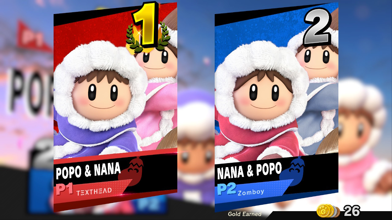 Popo & Nana Nameplates Mod for Super Smash Bros. Ultimate | SSBU Mods