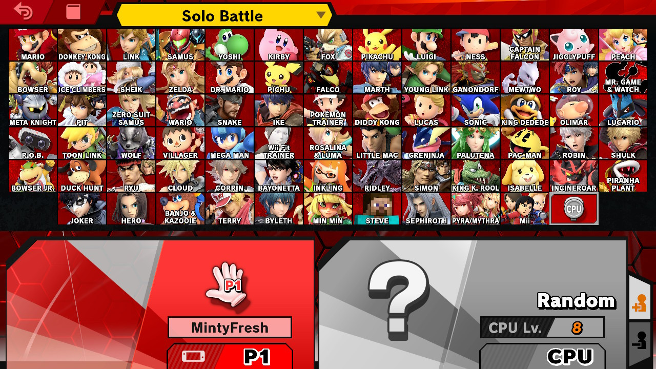 Red Hexagons For Css And Sss Mod For Super Smash Bros Ultimate Ssbu Mods