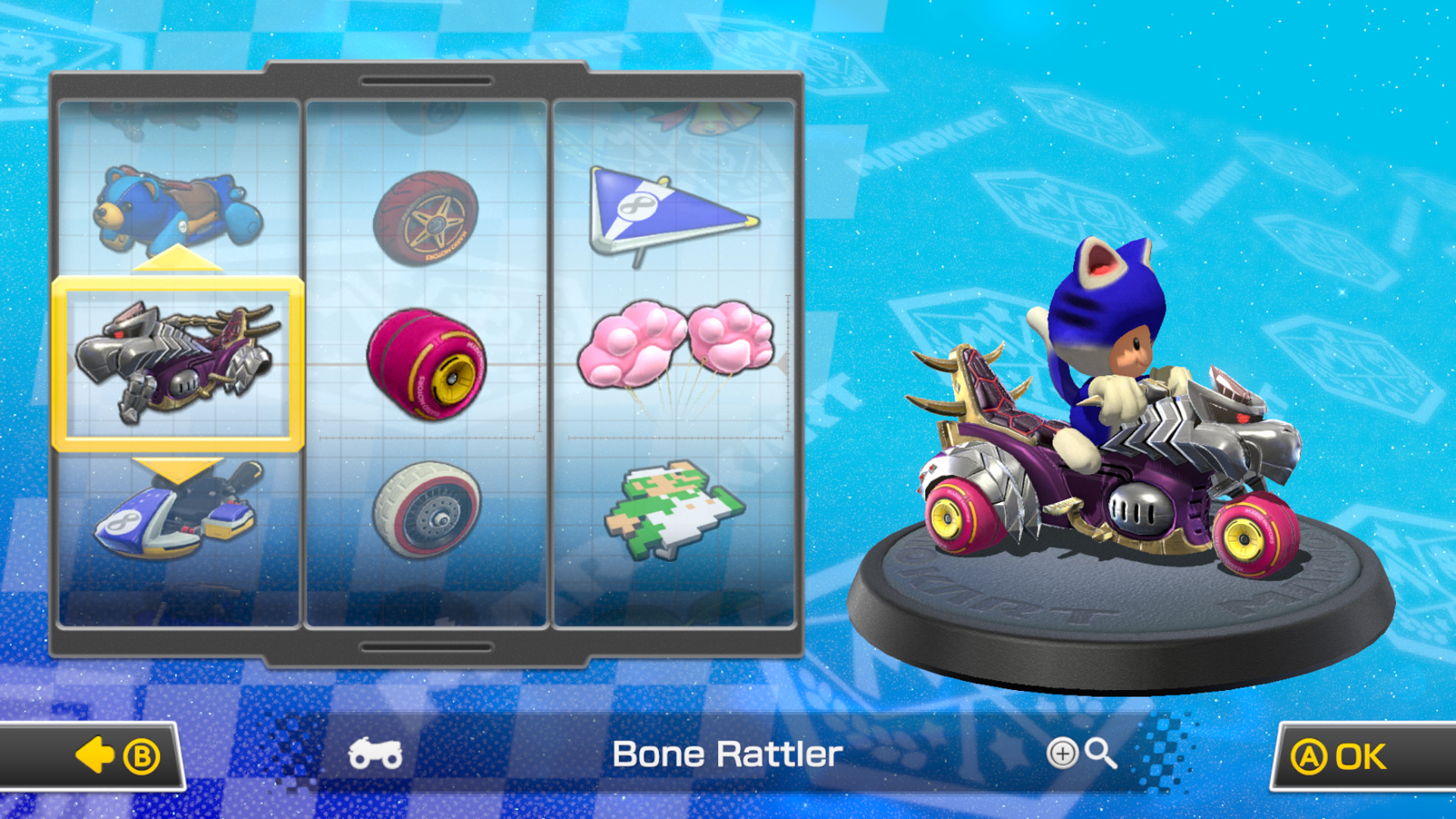 Slick Tires Mario Kart 8