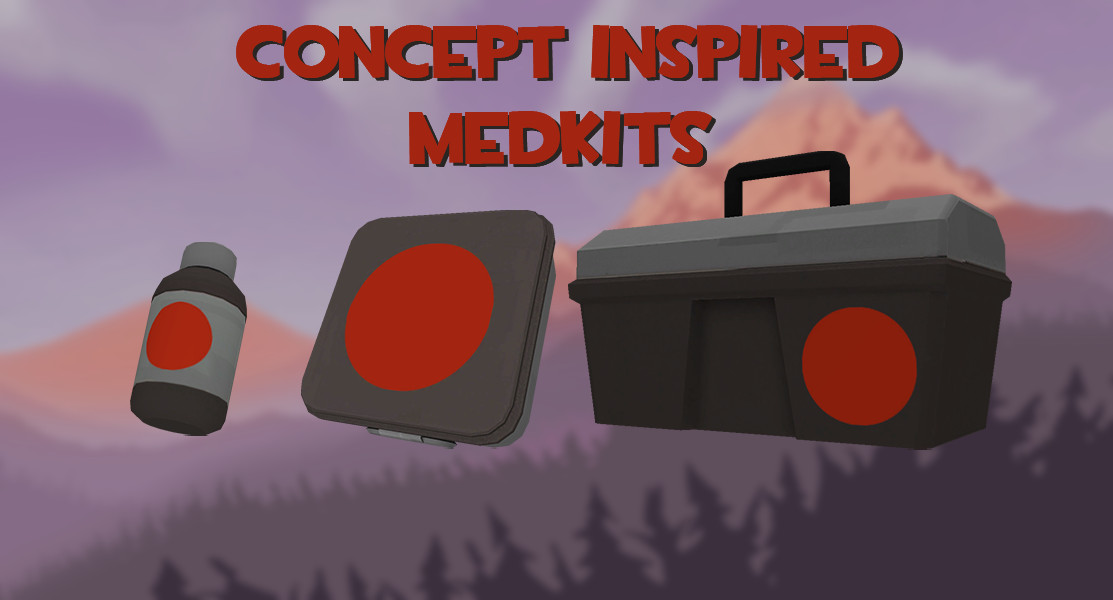 Concept Inspired Medkits Mod for Team Fortress 2 | TF2 Mods