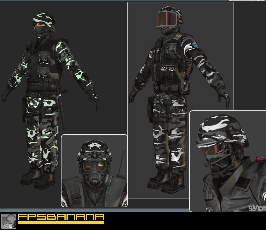 Camo Ct Pack Mod for Counter-Strike: Source | CS:S Mods
