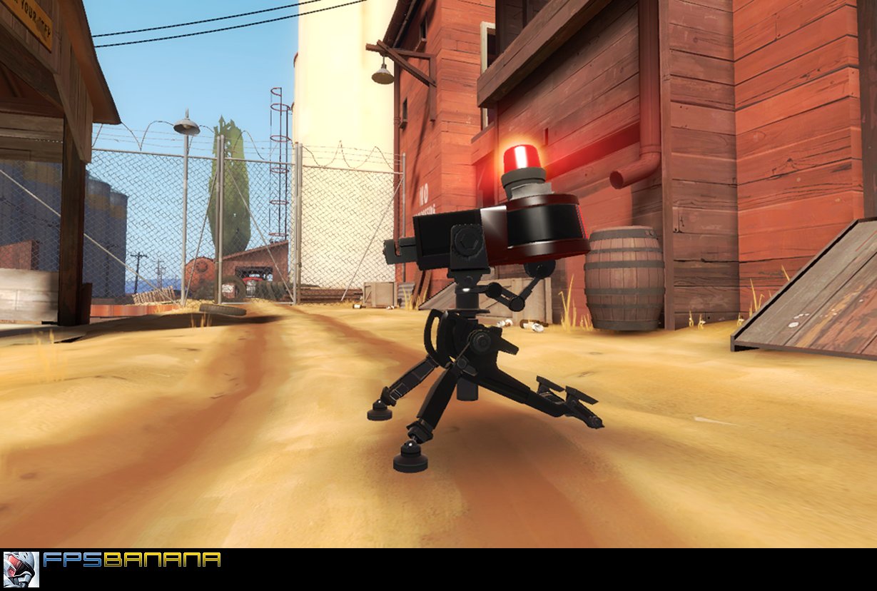 Animated Mini-Sentry (All 4 teams) Mod for Team Fortress 2 | TF2 Mods