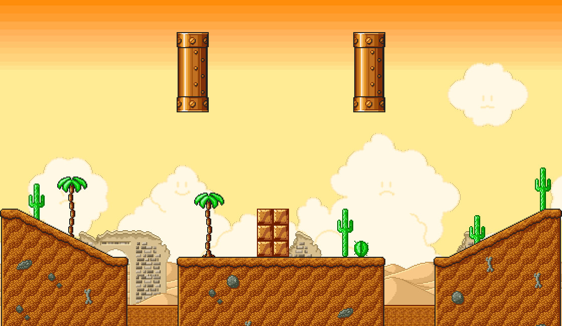 SMB Lost-Land - Tweeter Desert (9.3/CMC+) Mod for Super Smash Bros ...