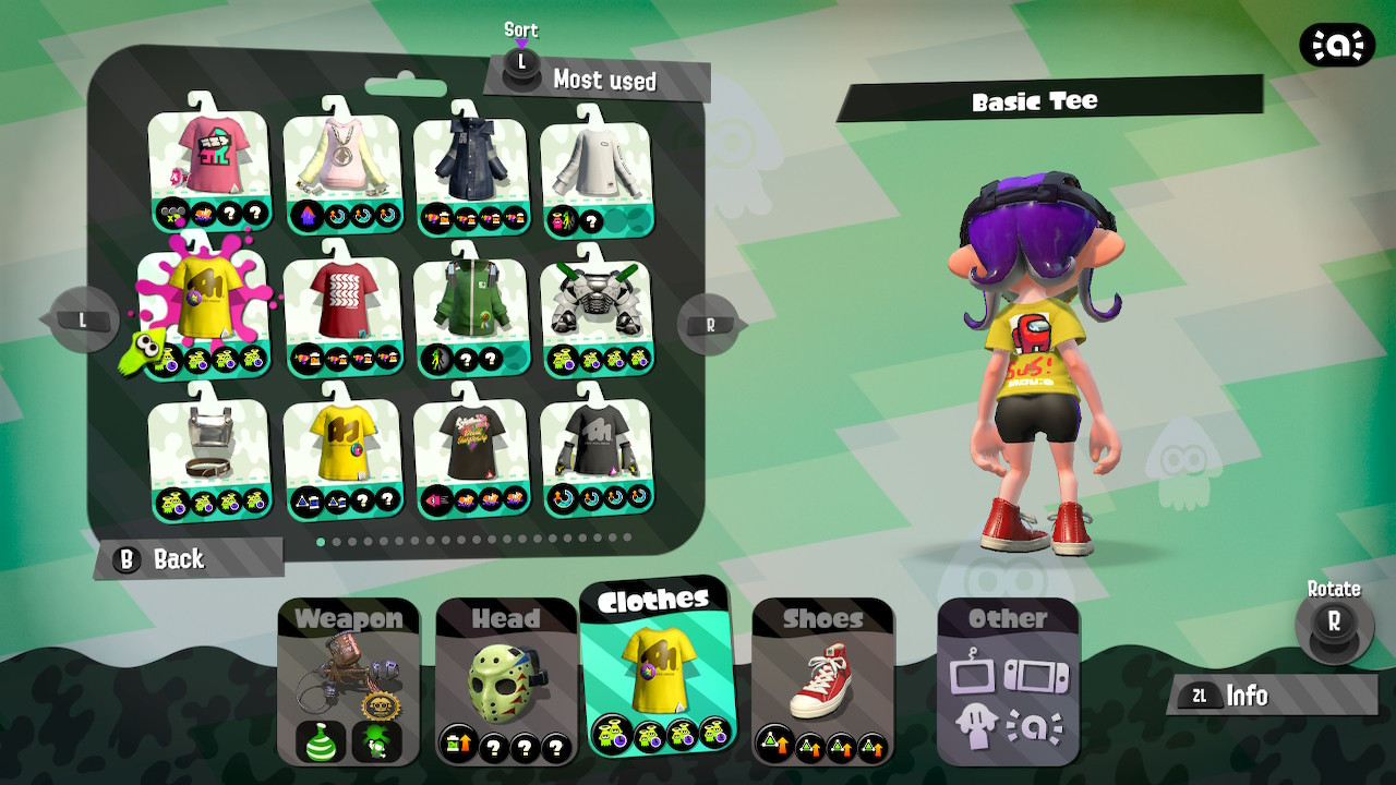 Sus Jerma over basic tee [Splatoon 2] [Mods]