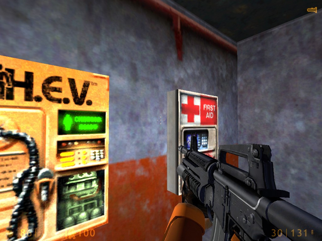 M4 Retexture For BM:Alpha 6 Mod for Half-Life: Source | HL:S Mods