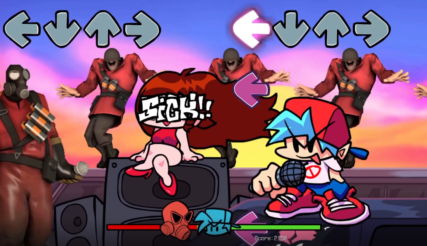 Soldier as Dumb Mod for Friday Night Funkin' | FNF Mods