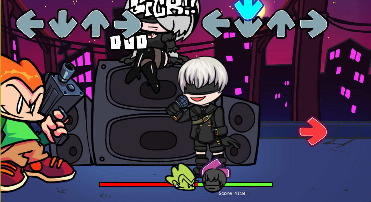 9S Over BF / Friday Night Funkin' Mod Mod for Friday Night Funkin ...