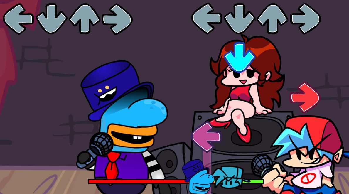 Dj Hallyboo over Daddy Dearest Mod for Friday Night Funkin' | FNF Mods