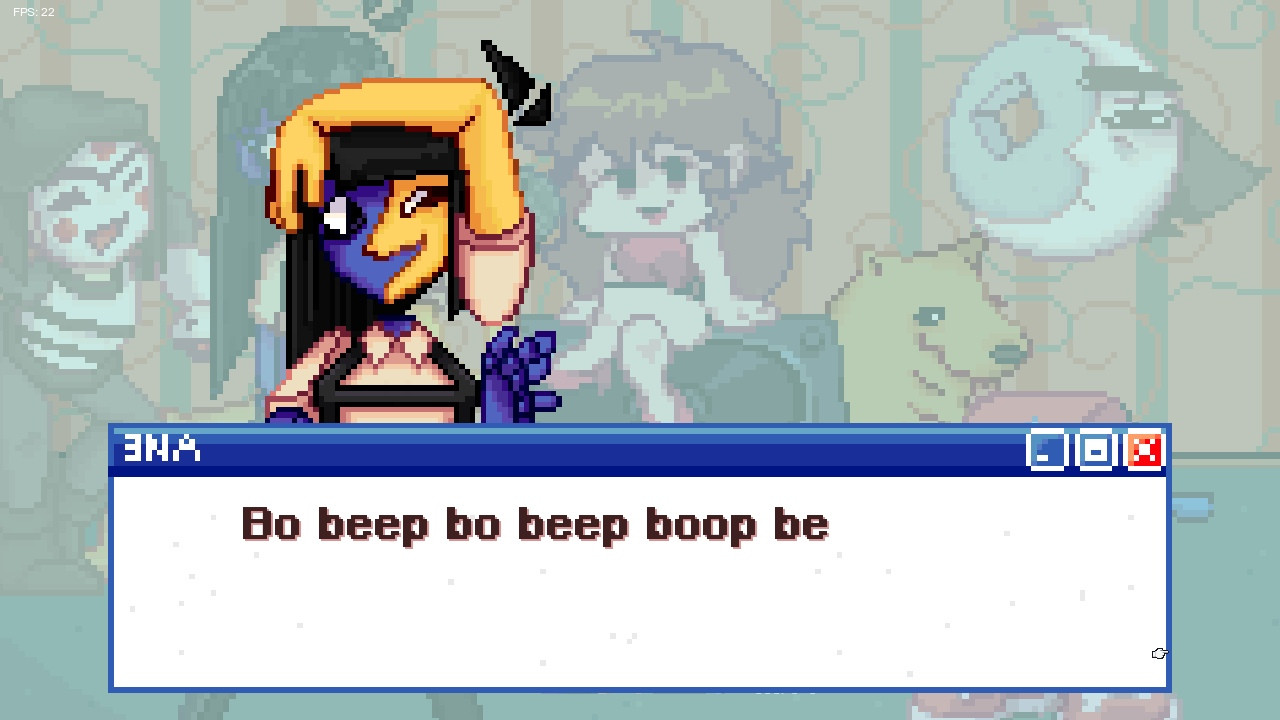 ENA - Senpai Mod for Friday Night Funkin' | FNF Mods