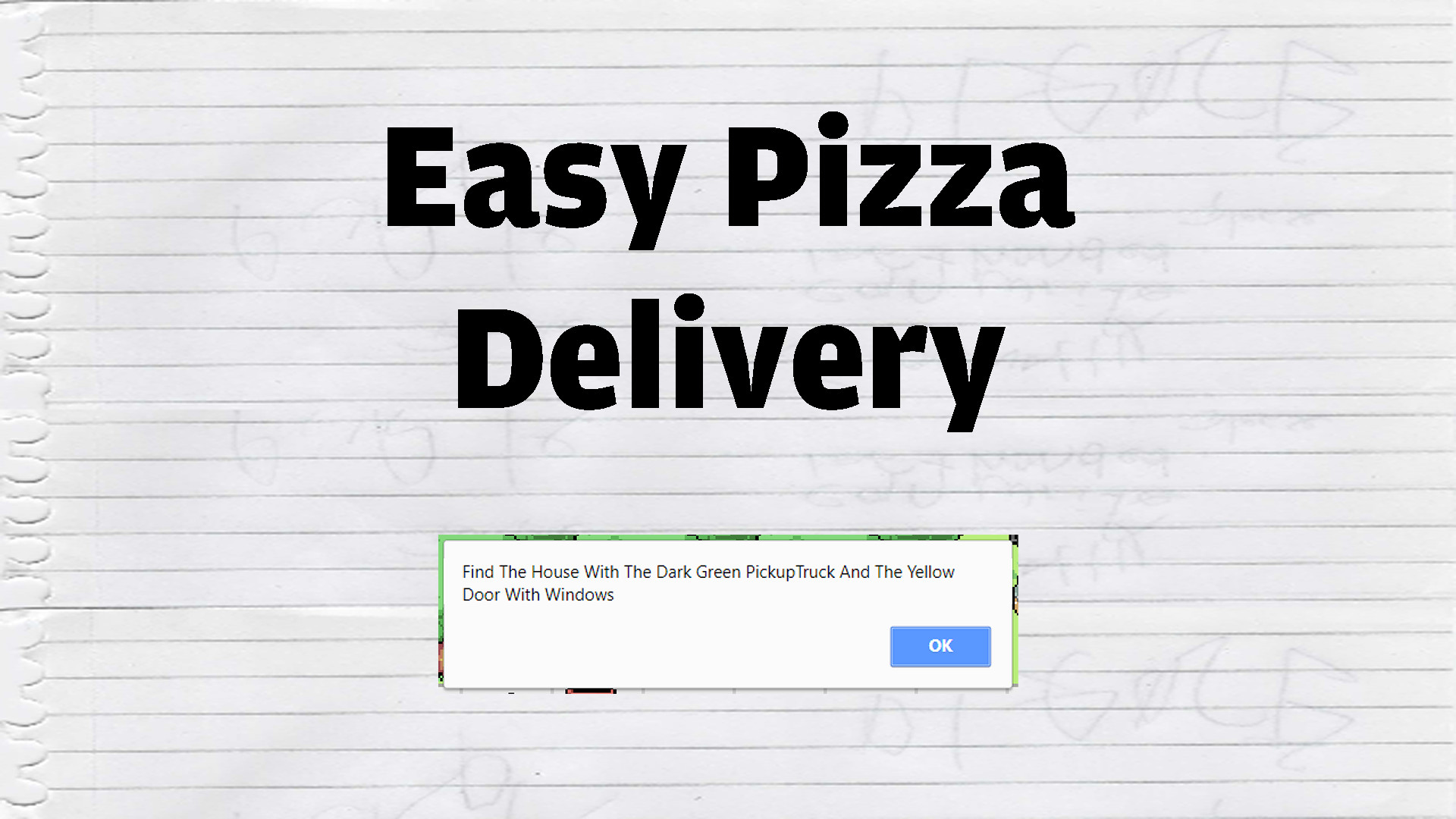 Easy Pizza Delivery [OMORI] [Mods]