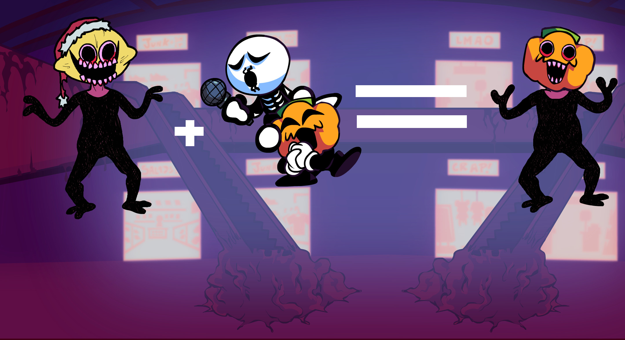 Pumpkin demon [Friday Night Funkin'] [Mods]
