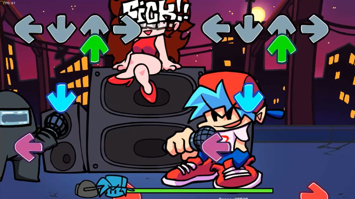 Show Yourself Among Us Song In Friday Night Funkin [Friday Night Funkin ...