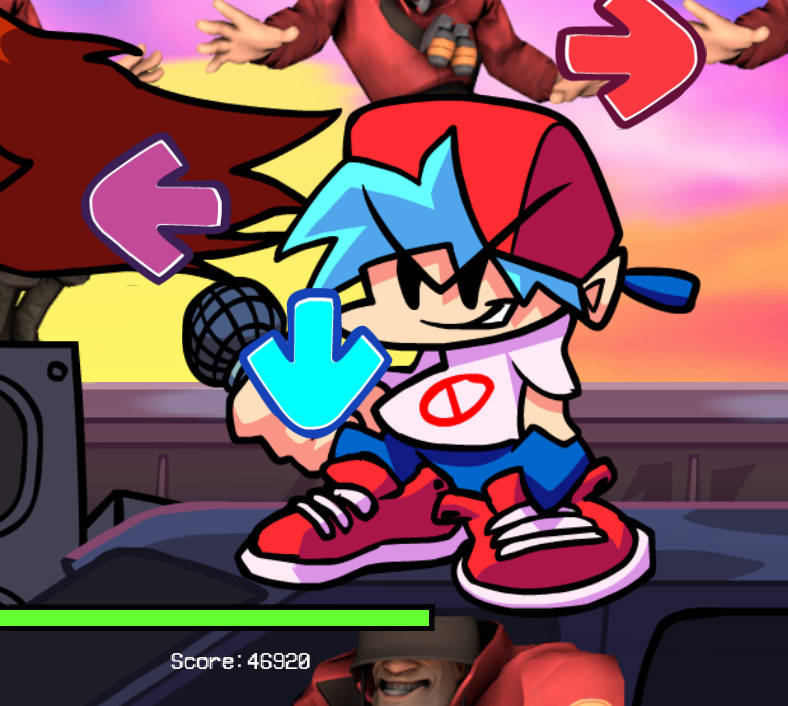 Soldier as Dumb Mod for Friday Night Funkin' | FNF Mods